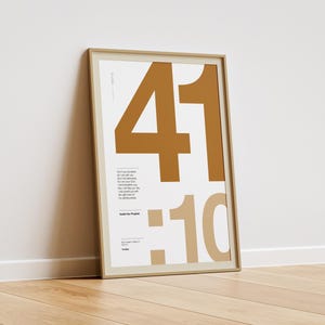 Isaiah 41 10 - Printed Bible Verse Wall Art | 8 Colour Options ...