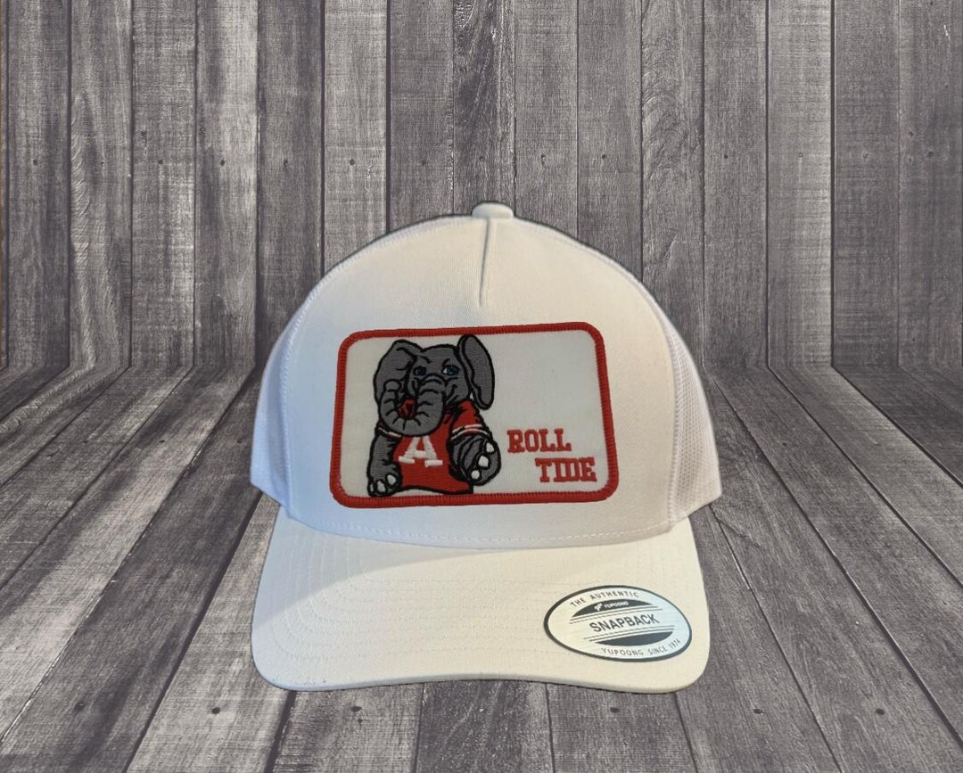 Alabama Crimson Tide Big Al Trucker Hat Adjustable Snapback - Etsy