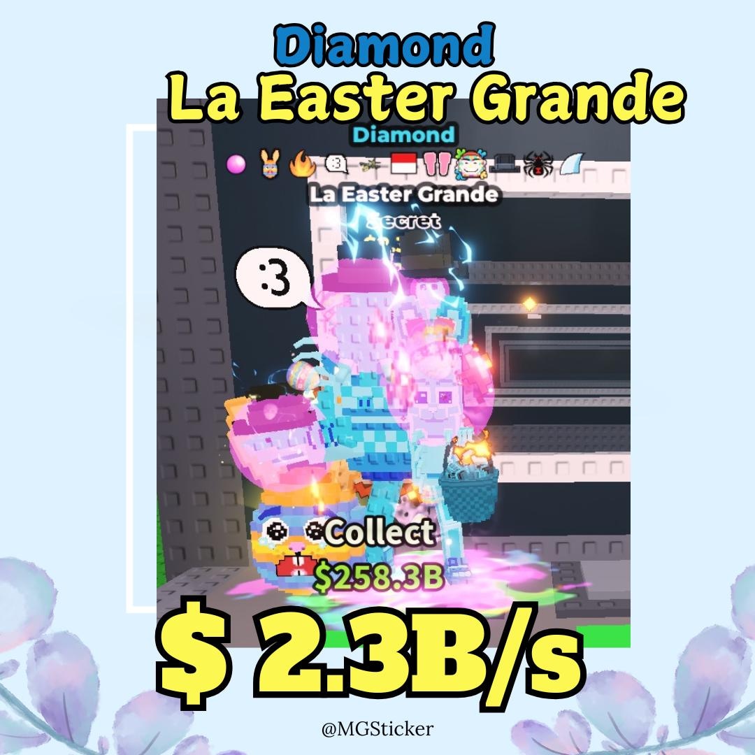 Roblox Steal a Brainrot SAB - La Easter Grande|2.3b/s| Diamond Secret ...