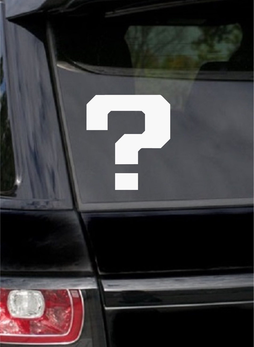 Tipper Question Mark Decal DJ EDM Riddim Festival Dubstep Sticker Slap ...