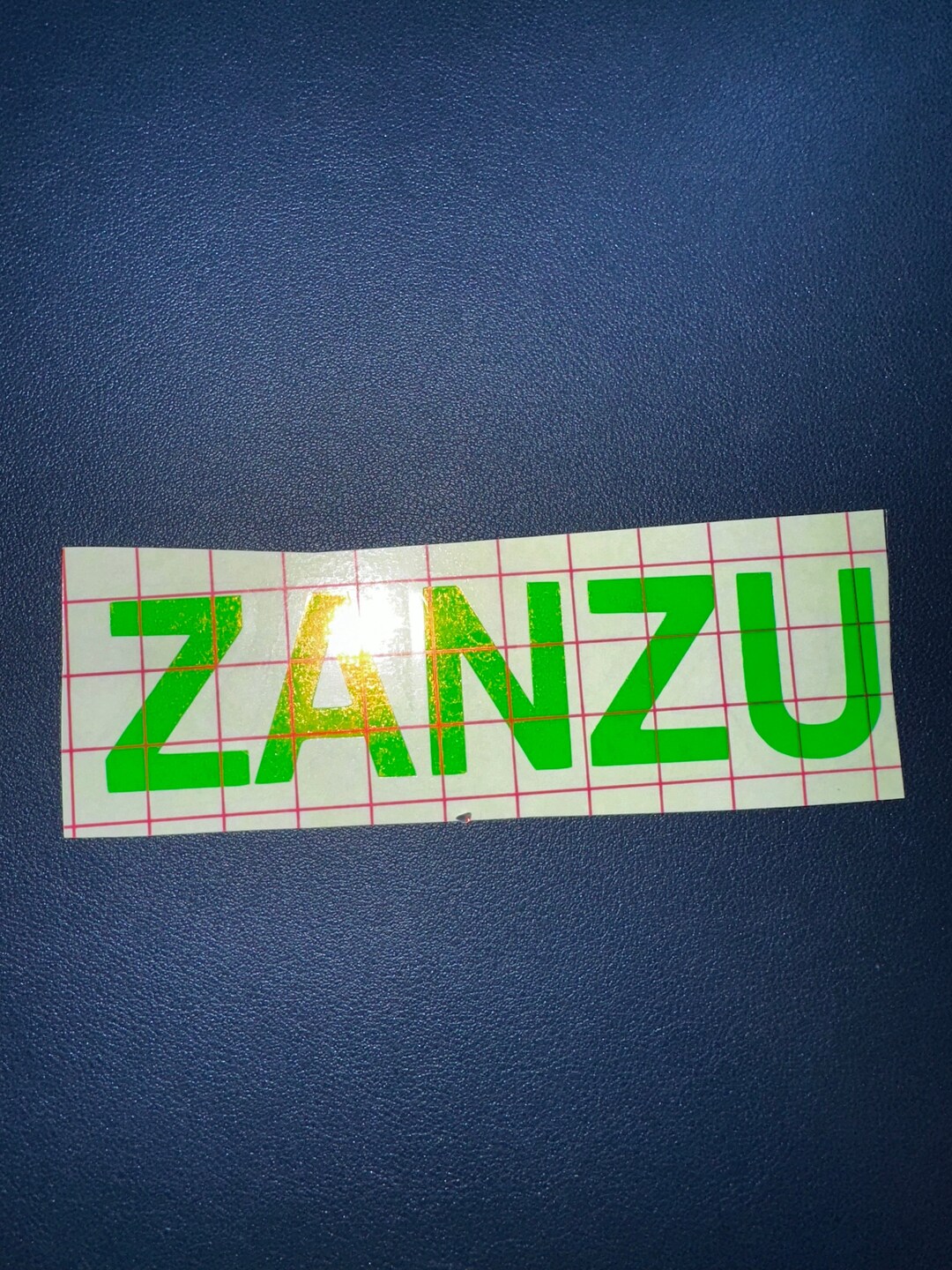 Zanzu Logo Sticker Decal for Car Laptop Permanent Outdoor Waterproof ...