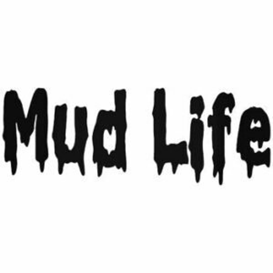 Mud Life Decal Sticker Holographic for Car Laptop Water Bottle Many ...