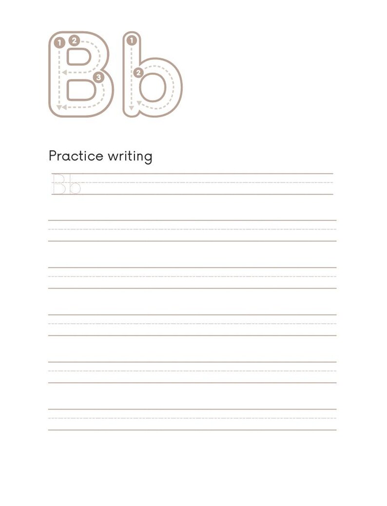 Alphabet Book, Back to School, Letters A-Z, Elementary, Simple and ...