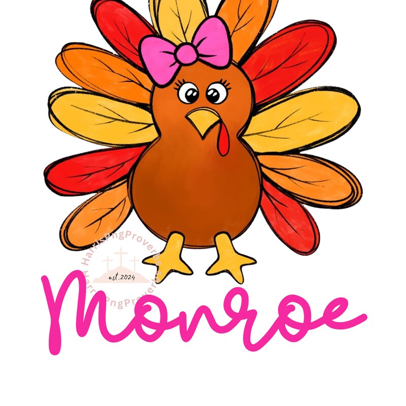 Pink Turkey Png - Etsy