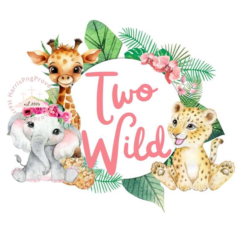 Two Wild Birthday - Etsy