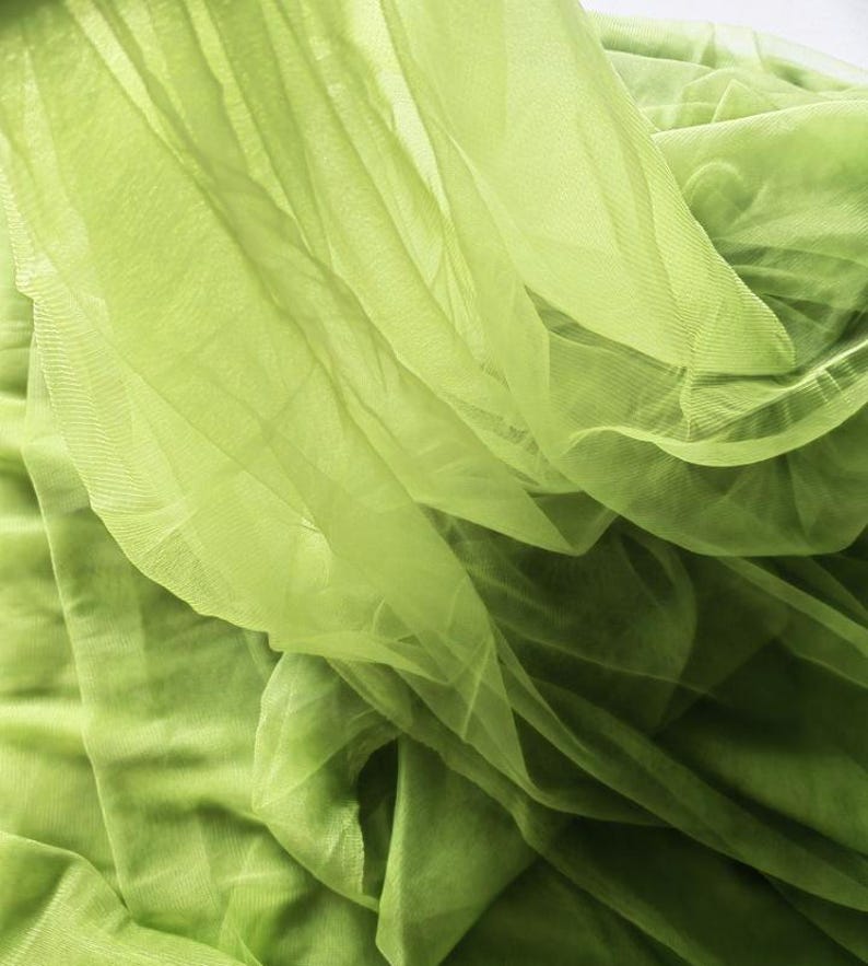 Green Soft Tulle,dress Tulle,wedding Tulle,by the Yard - Etsy