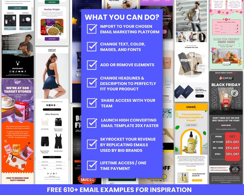 10+ Figma Email Templates for All Niches Ecommerce Brands Email ...