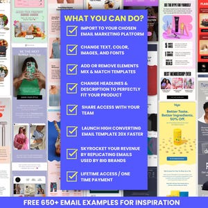 350+ Canva Email Templates for All Niches Ecommerce Brands Email ...