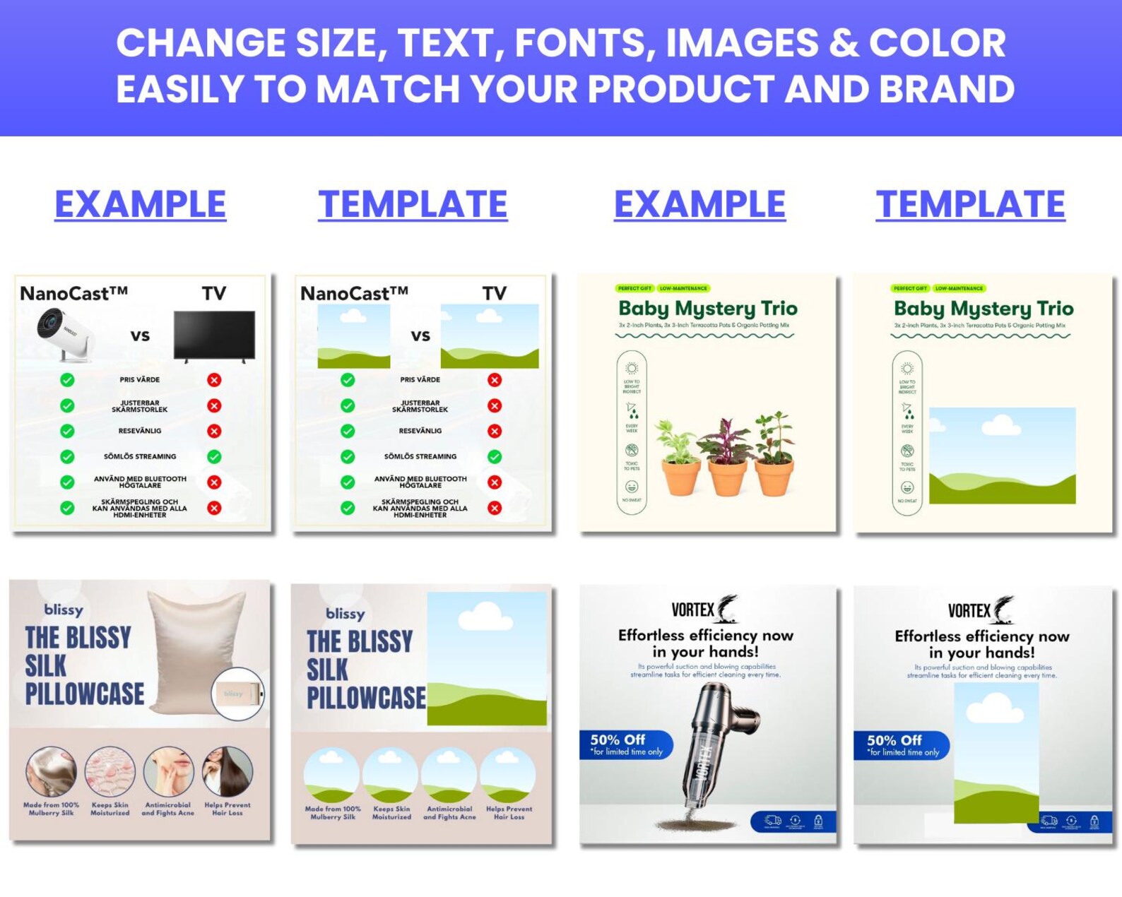 100+ Winning Static Ad Canva Templates for Home & Decor Furniture Image ...
