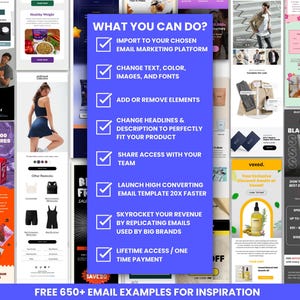 50+ Figma Email Templates for All Niches Ecommerce Brands Email ...