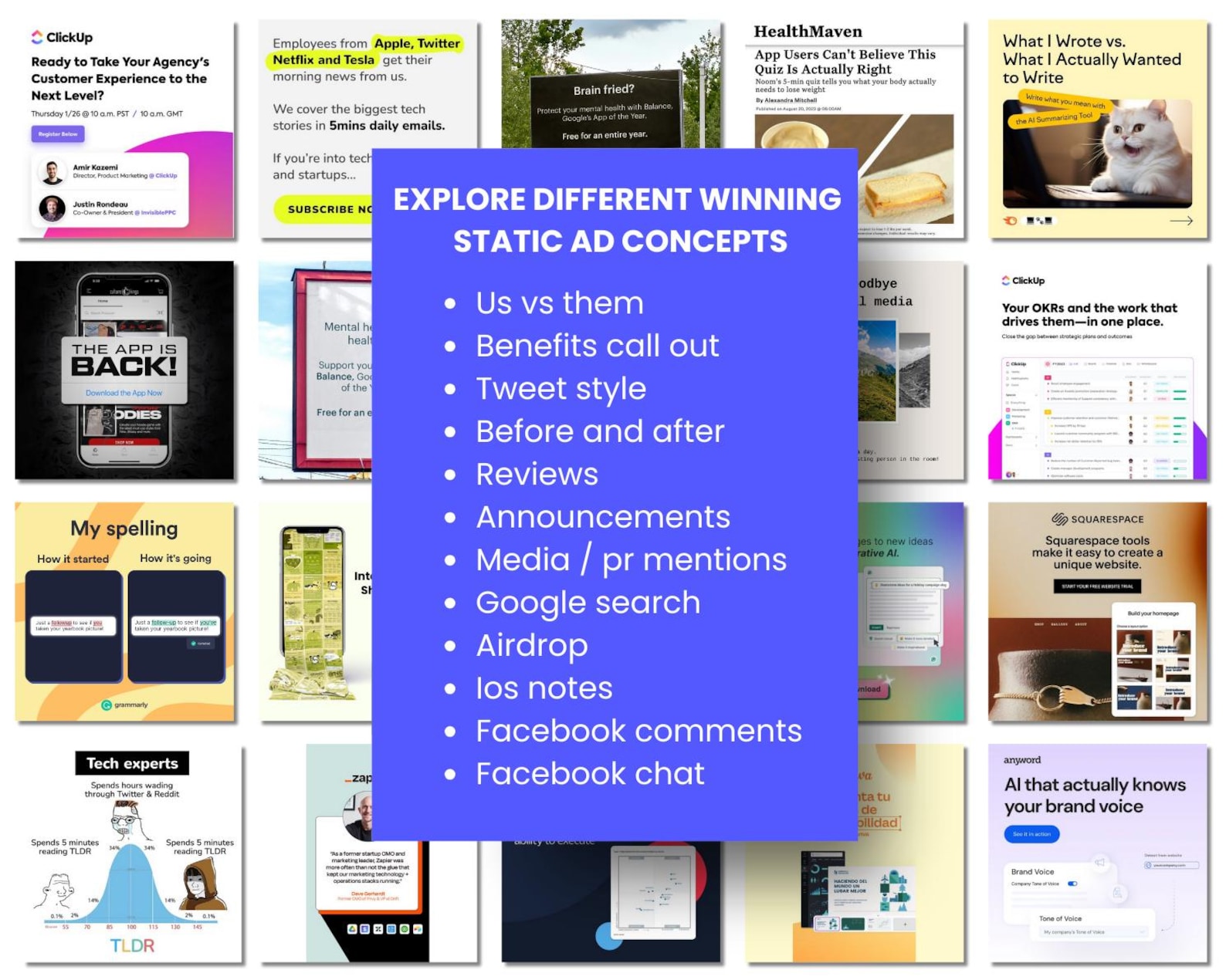 100+ Winning Static Ad Canva Templates for Software / SAAS and Mobile ...