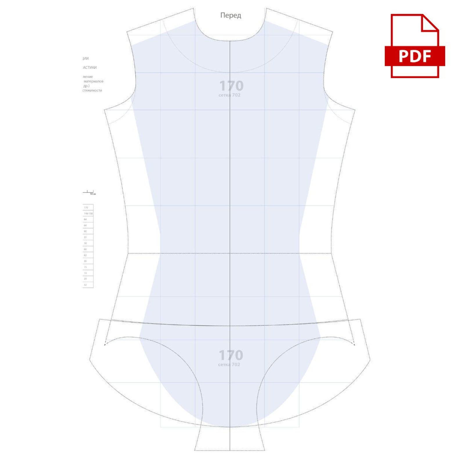 Digital Leotard Sewing Pattern – Rhythmic Gymnastics – PDF + Video ...