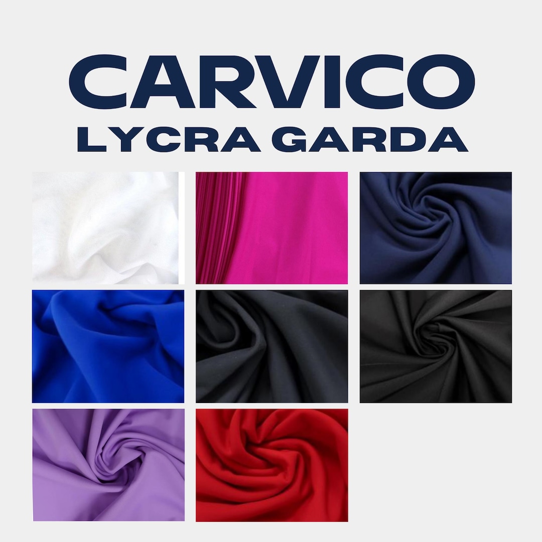 Carvico Lycra Garda: Italian Stretch Fabric for Swim & Activewear - Etsy