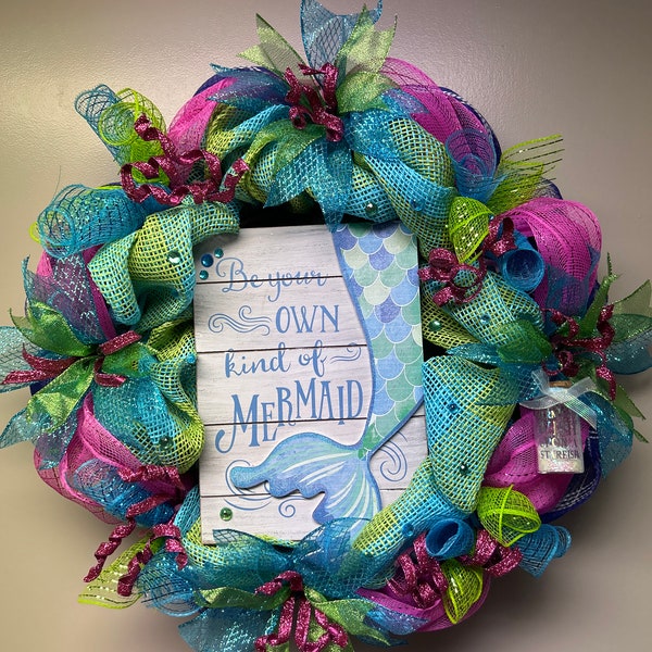 Mermaid Wreath - Etsy