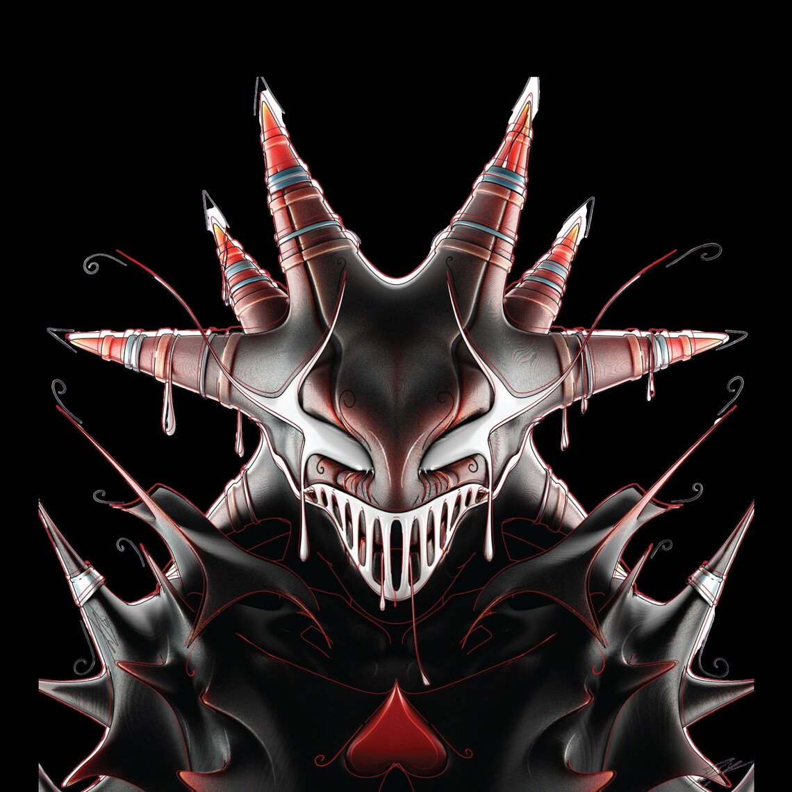 3D Art Print Sun Eater - Yurei - Etsy