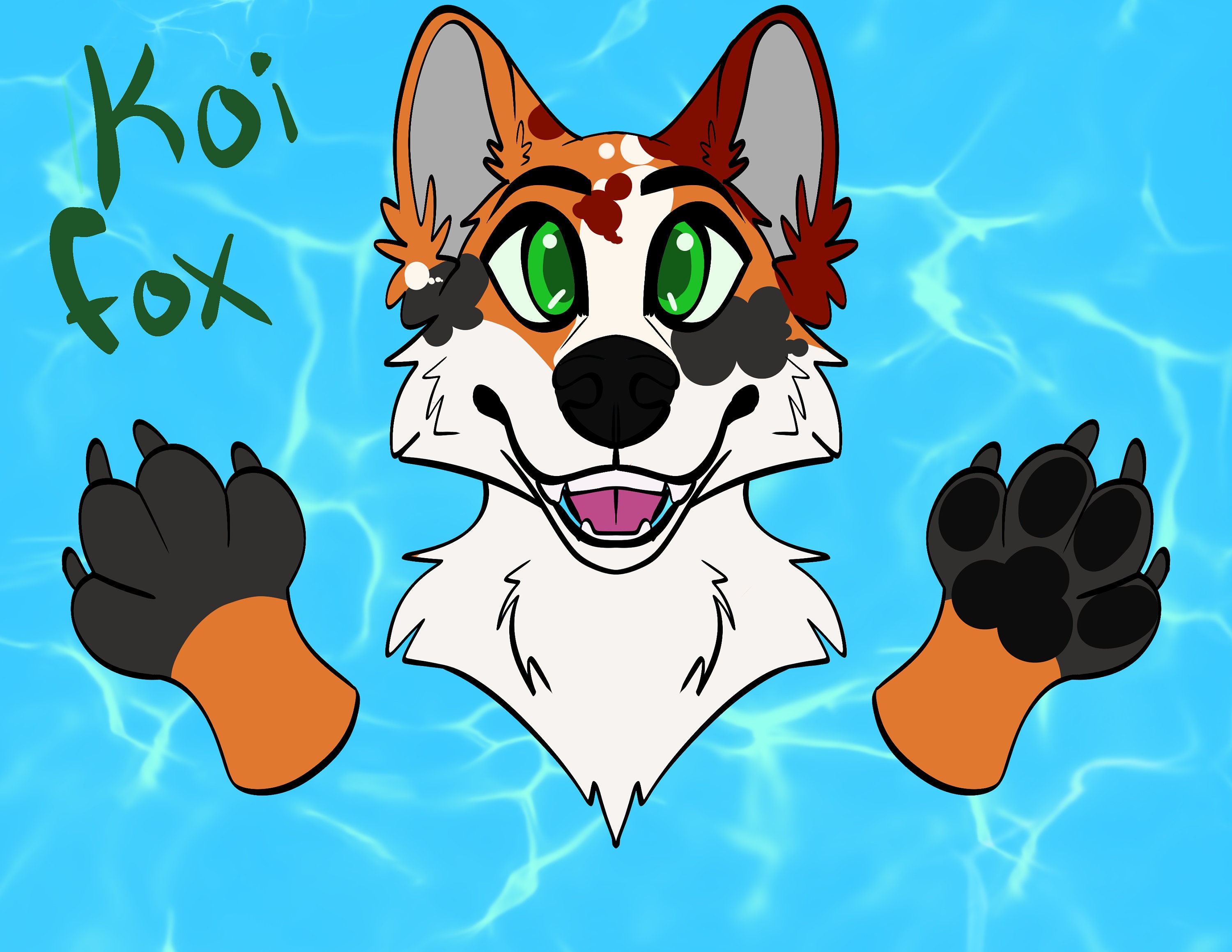 Koi Fox Fursuit Premade - Etsy