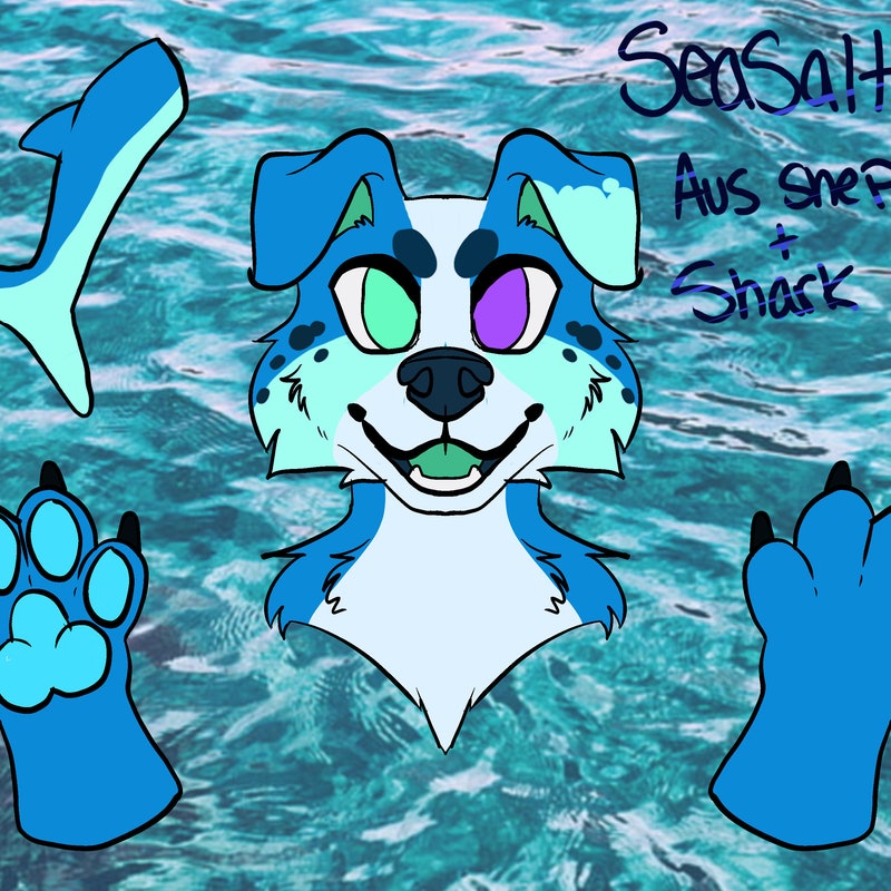 Shark Fursuit - Etsy