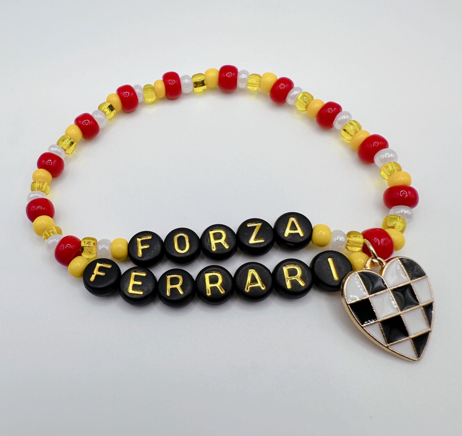 Forza Ferrari Formula 1 Friendship Bracelet | Size 7 Inches (average ...