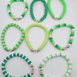 8-pack St. Patricks Day Friendship Bracelets Size 6.5 Inches Sized for ...
