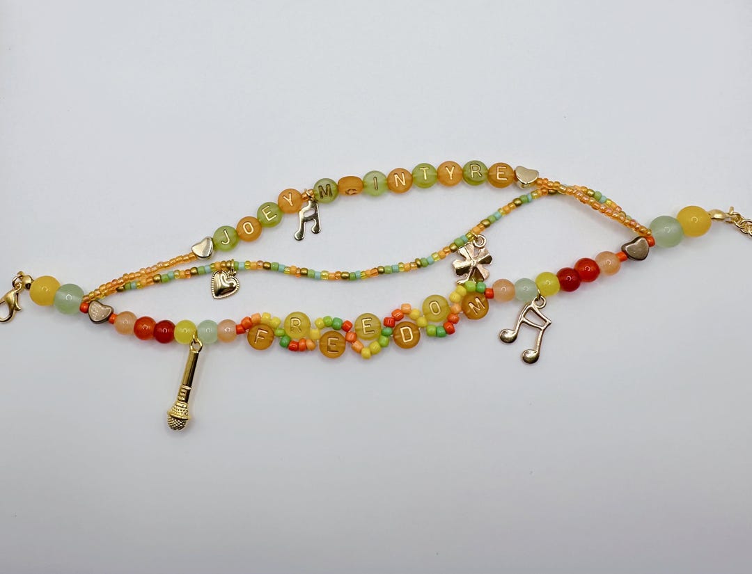 Freedom Joey Mcintyre Triple Strand Friendship Bracelet | Size M to L ...
