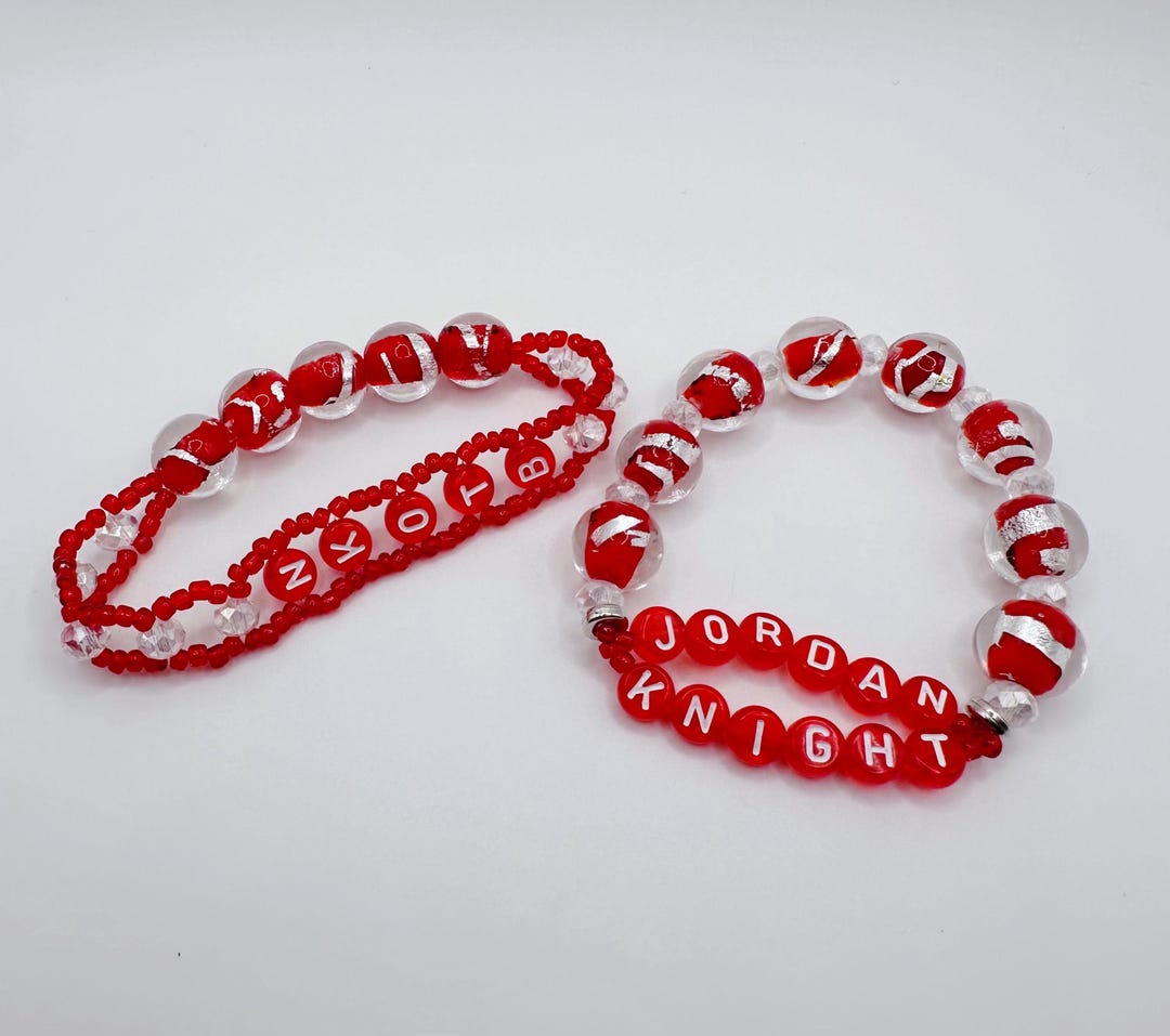 Set of 2 NKOTB Friendship Bracelets Jordan Knight Vegas Residency - Etsy