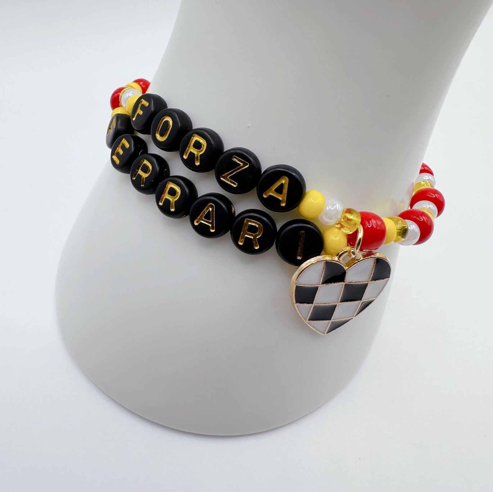Forza Ferrari Formula 1 Friendship Bracelet | Size 7 Inches (average ...