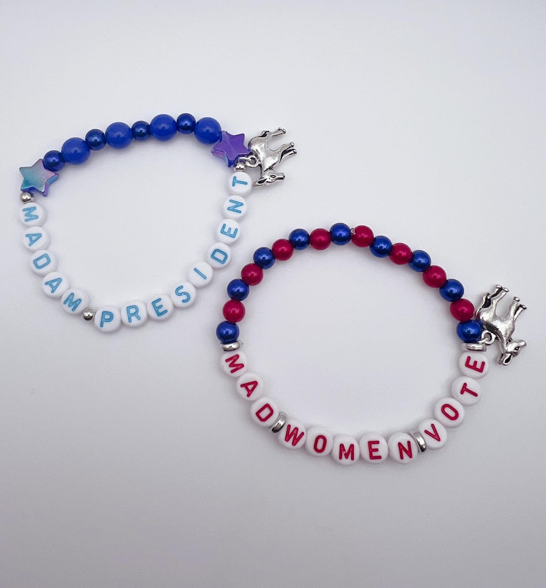 2-pack Kamala Harris Friendship Bracelets Madam President Mad Women ...