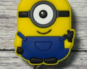 Minion Retractable Badge Reel, ID Name Card Badge Holder, Nurses ...