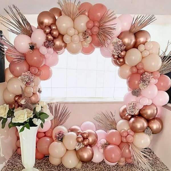 Rose Gold Balloon Arch - Etsy