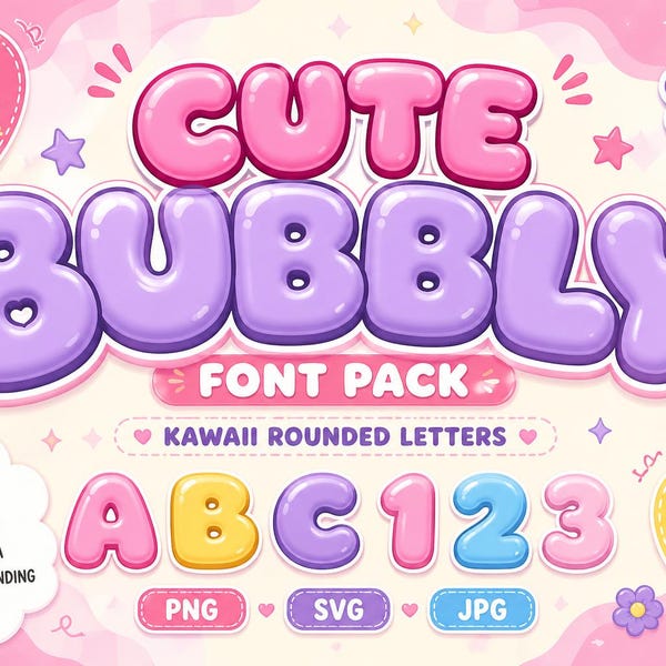 Bubble Letters Cutter - Etsy UK