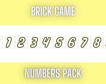 Brick Building Blocks PNG SVG JPG, Digital Download for Crafters, Brick ...