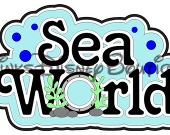 Sea world svg | Etsy