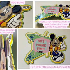 Digital SVG Die Cut, Vacation, Cut File, BONUS Character File ...