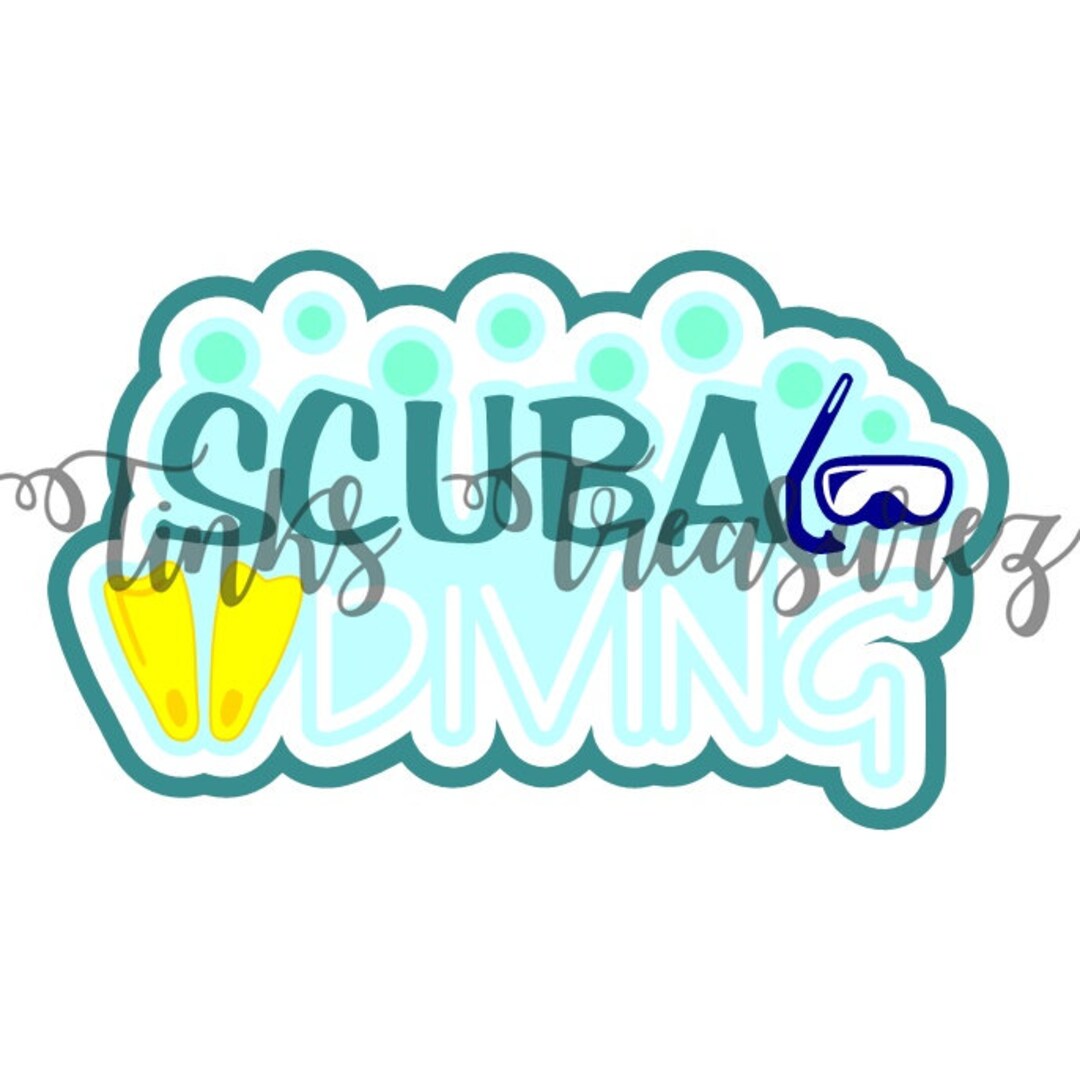 Scuba Diving SVG, Cruise SVG, Beach, Island, Vacation SVG, Scrapbook ...