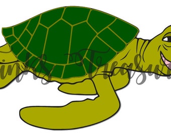 Crush Turtle Svg | Etsy