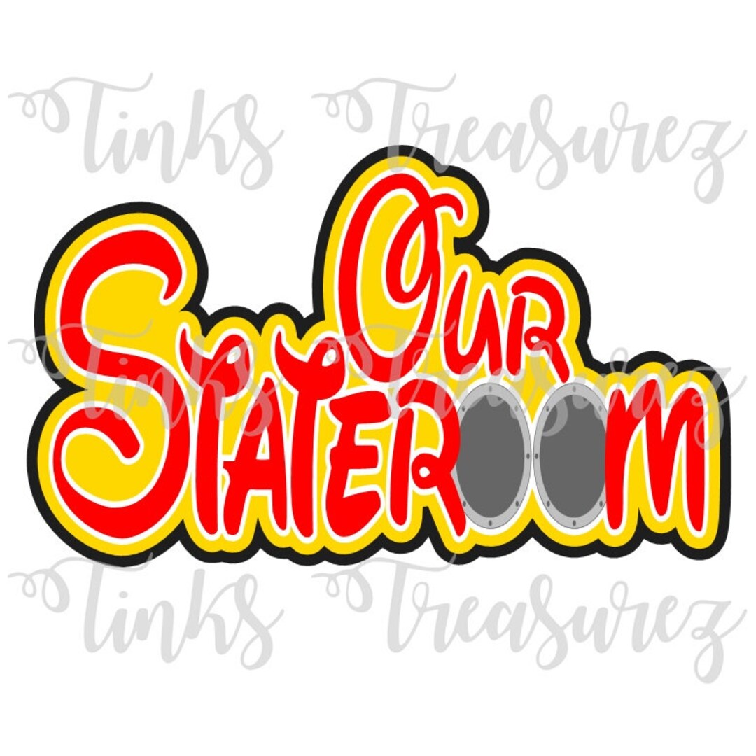 Digital SVG Cut File, Die Cut, DCL Cruise Svg, Scrapbook Title SVG ...