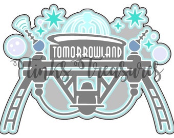 Tomorrow Land Svg - Etsy