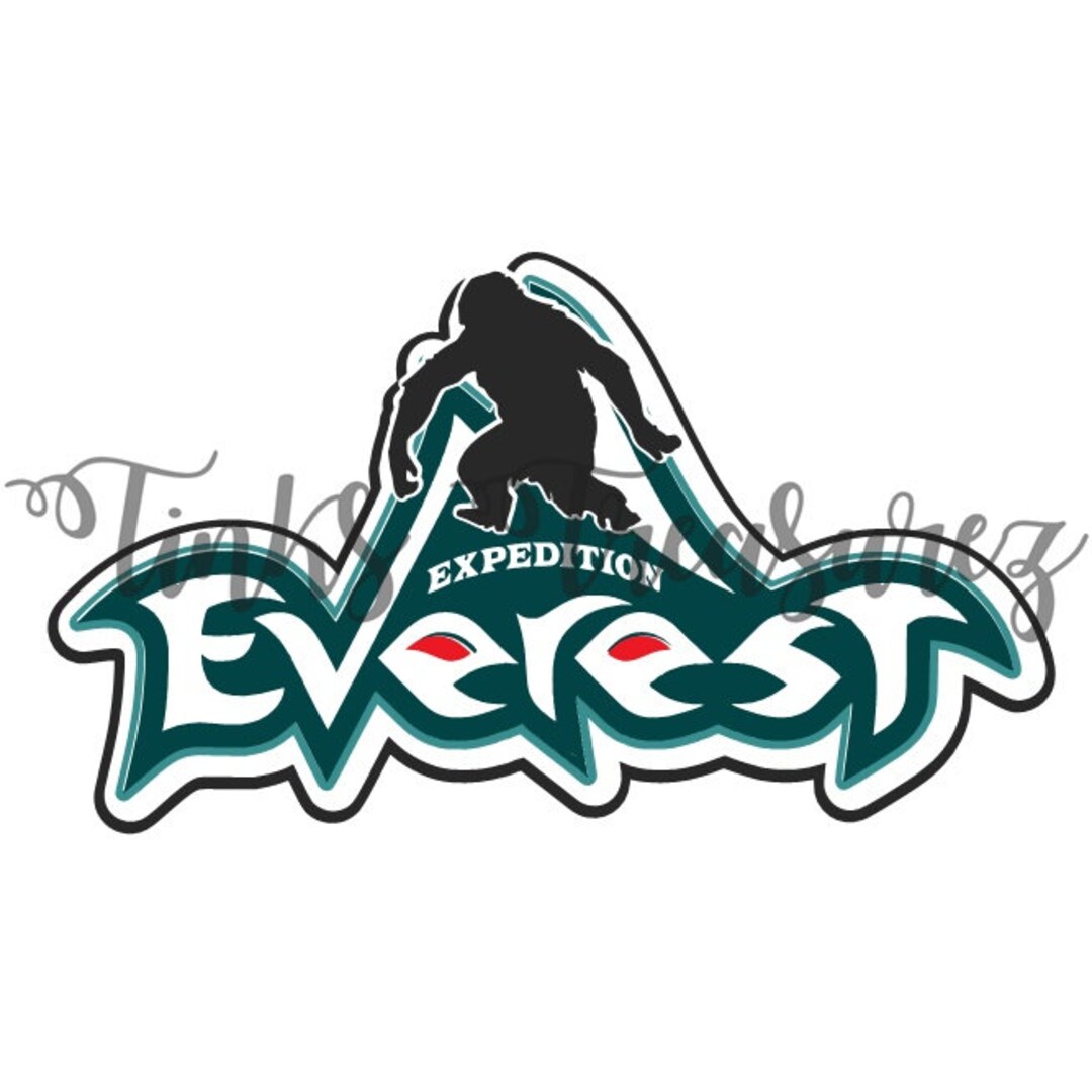 Digital SVG Cut File, Digital File, Animal Kingdom, Expedition Everest ...