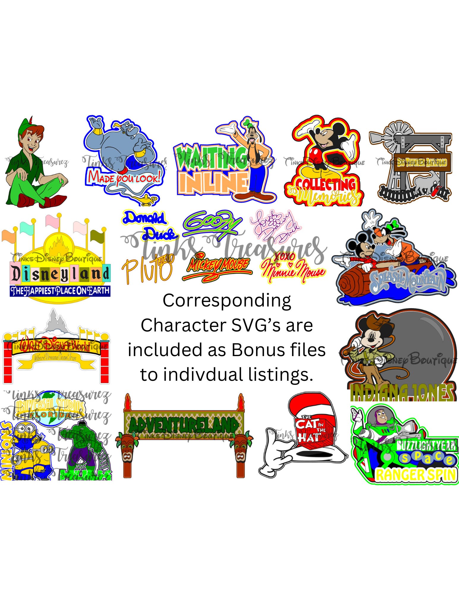 Digital SVG Die Cut, SVG, Vacation, Cut File, BONUS Character File ...