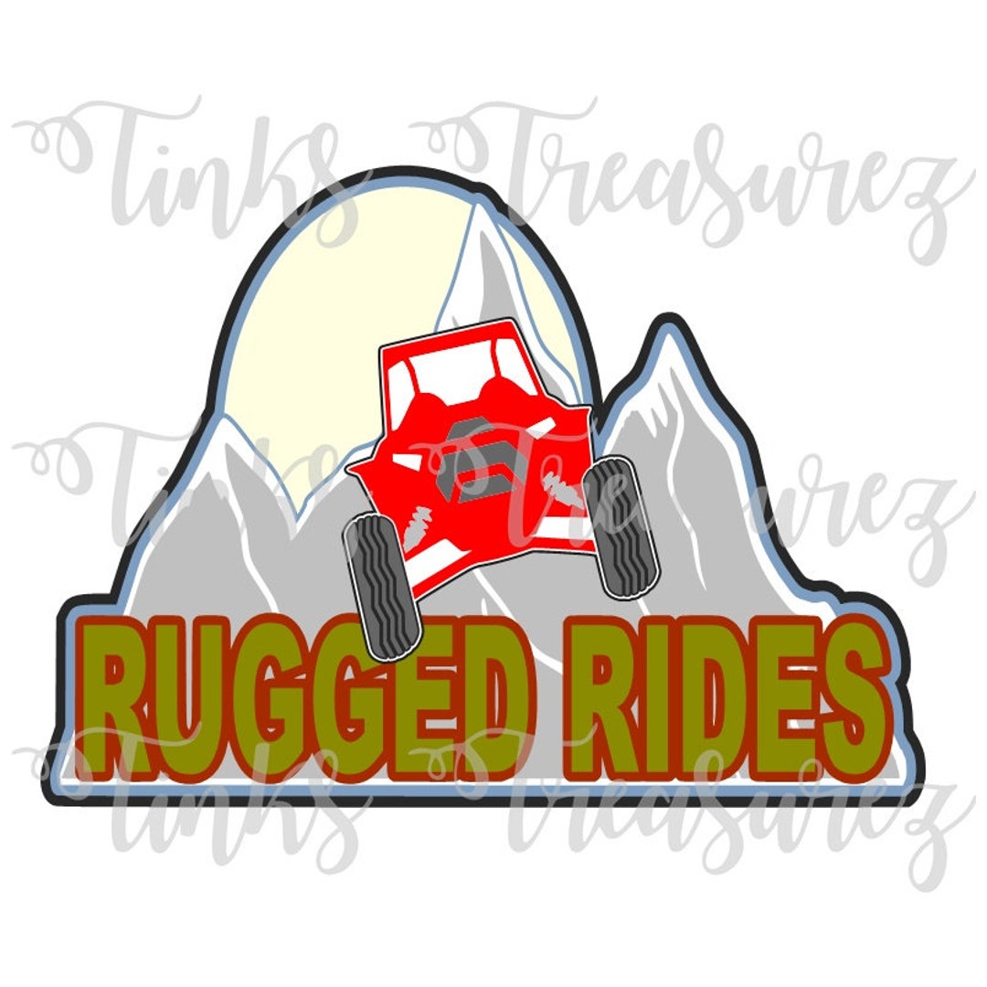 Rugged Rides SVG, Four Wheeling, Camping, Great Outdoors, Vacation ...