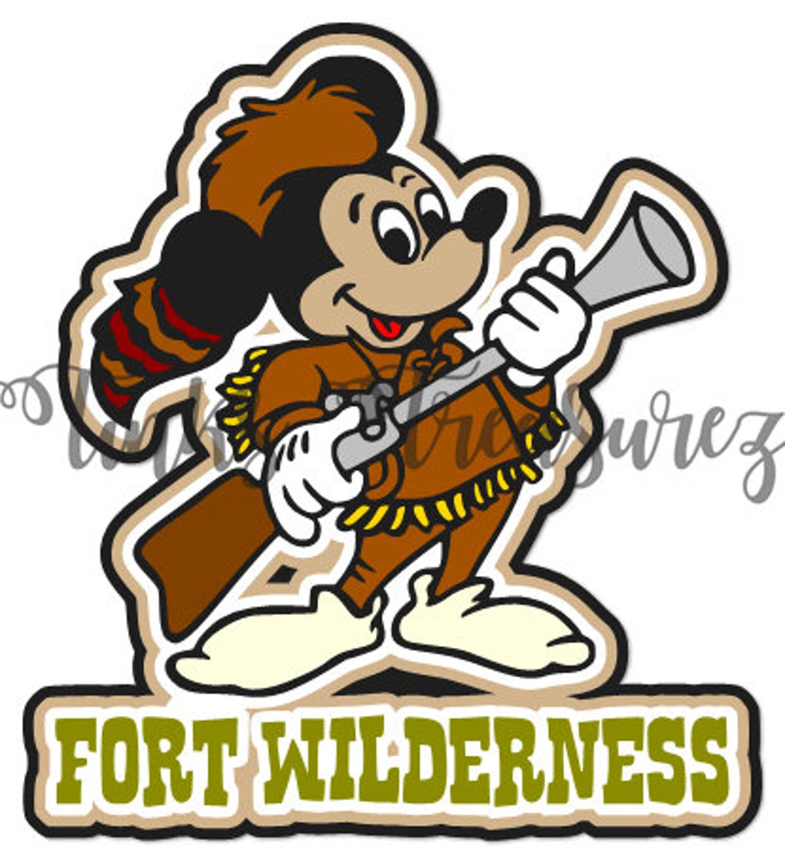 Fort Wilderness Svg Mickey Svg Vacation Svg Cabin Svg | Etsy