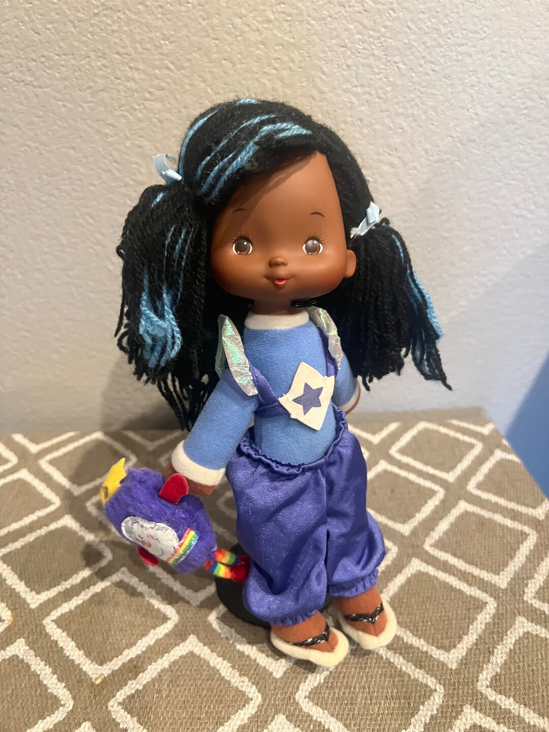 VINTAGE RAINBOW BRITE Indigo Doll and Sprite - Etsy