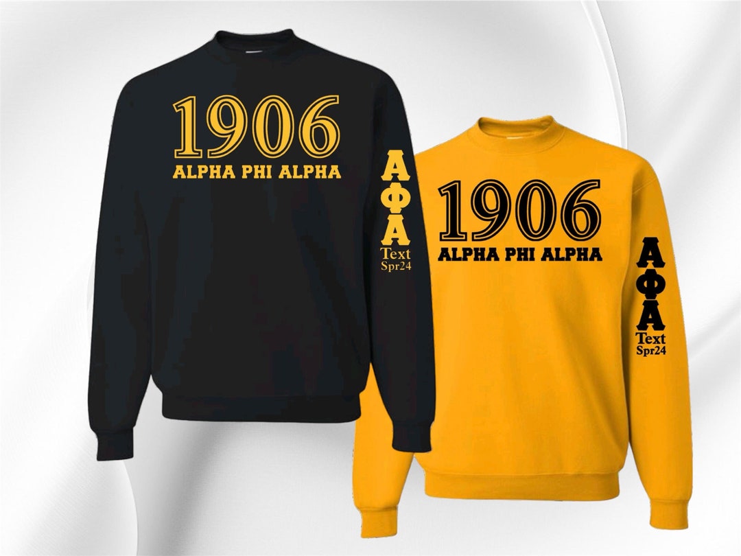 Custom Alpha Phi Alpha Apparel SGR Fraternity HBCU Crossing Gear Hoodie Sweatshirt T-shirt - Etsy