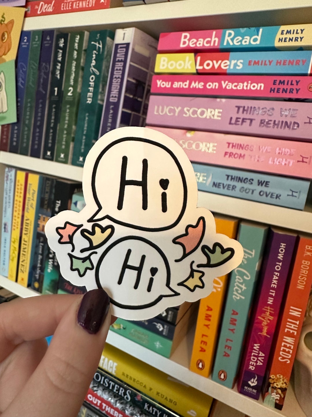 Hi Heartstopper Sticker - Etsy