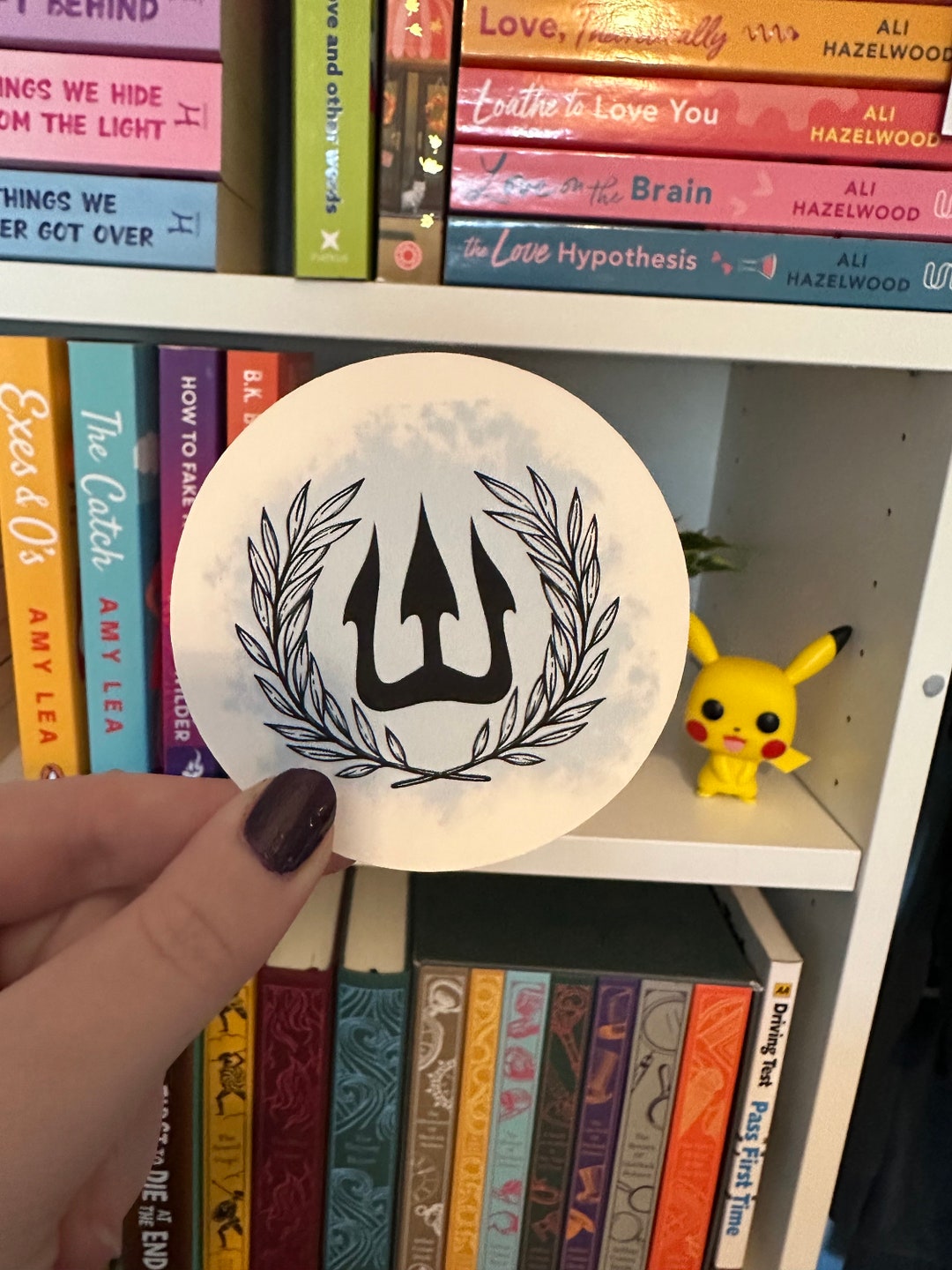 Percy Jackson Trident Sticker - Etsy