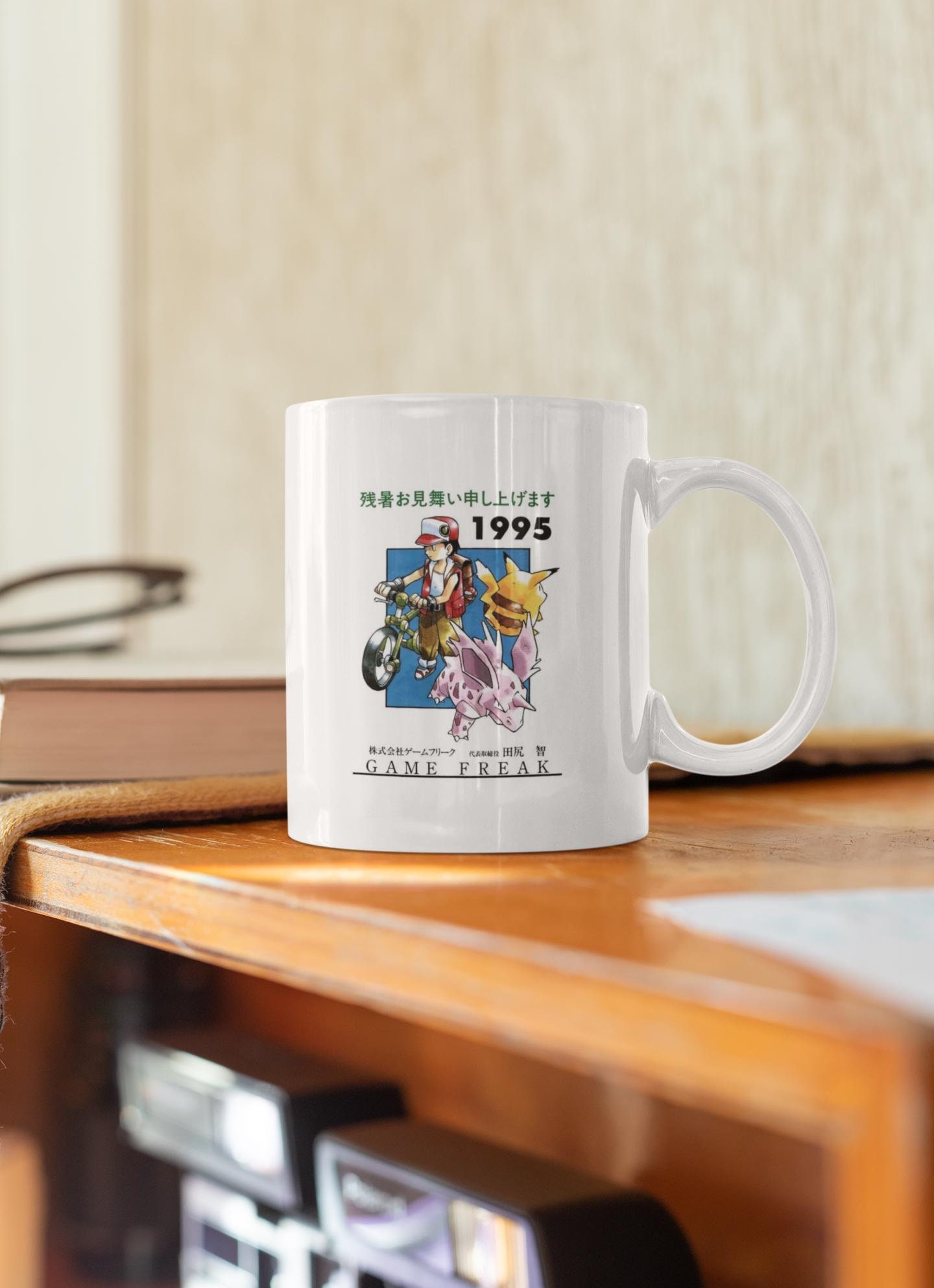 Vintage Pokemon Mug Classic Pokemon Art Nostalgic Pokemon Gift Pokemon ...