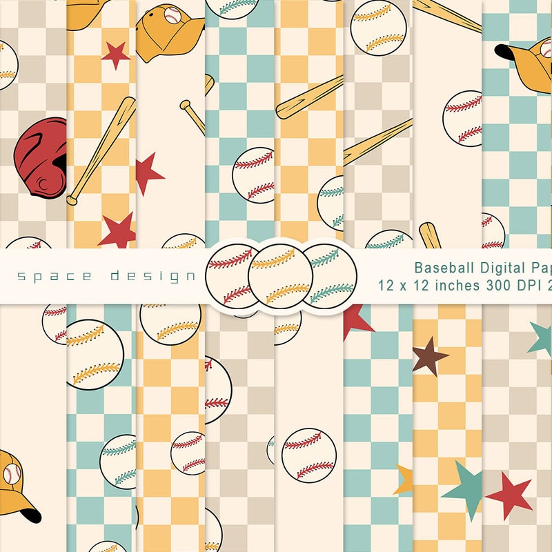Sports Pattern - Etsy