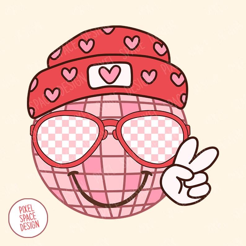 Smiley Face Peace Sign PNG, Retro Smiley Png, Digital Design, Smiley ...