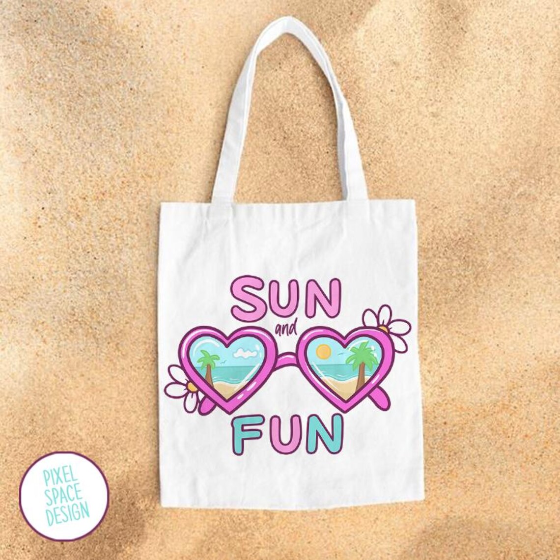 Sun and Fun Girl PNG: Summer Beach Design (digital Download - Etsy