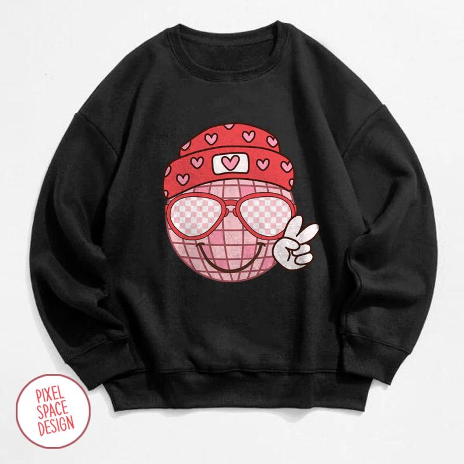 Smiley Face Peace Sign PNG, Retro Smiley Png, Digital Design, Smiley ...